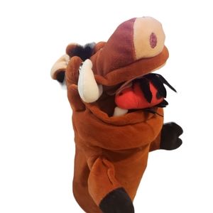 Disney | Toys | Disney Lion King Pumbaa Pumba Warthog Hand Puppet Plush ...